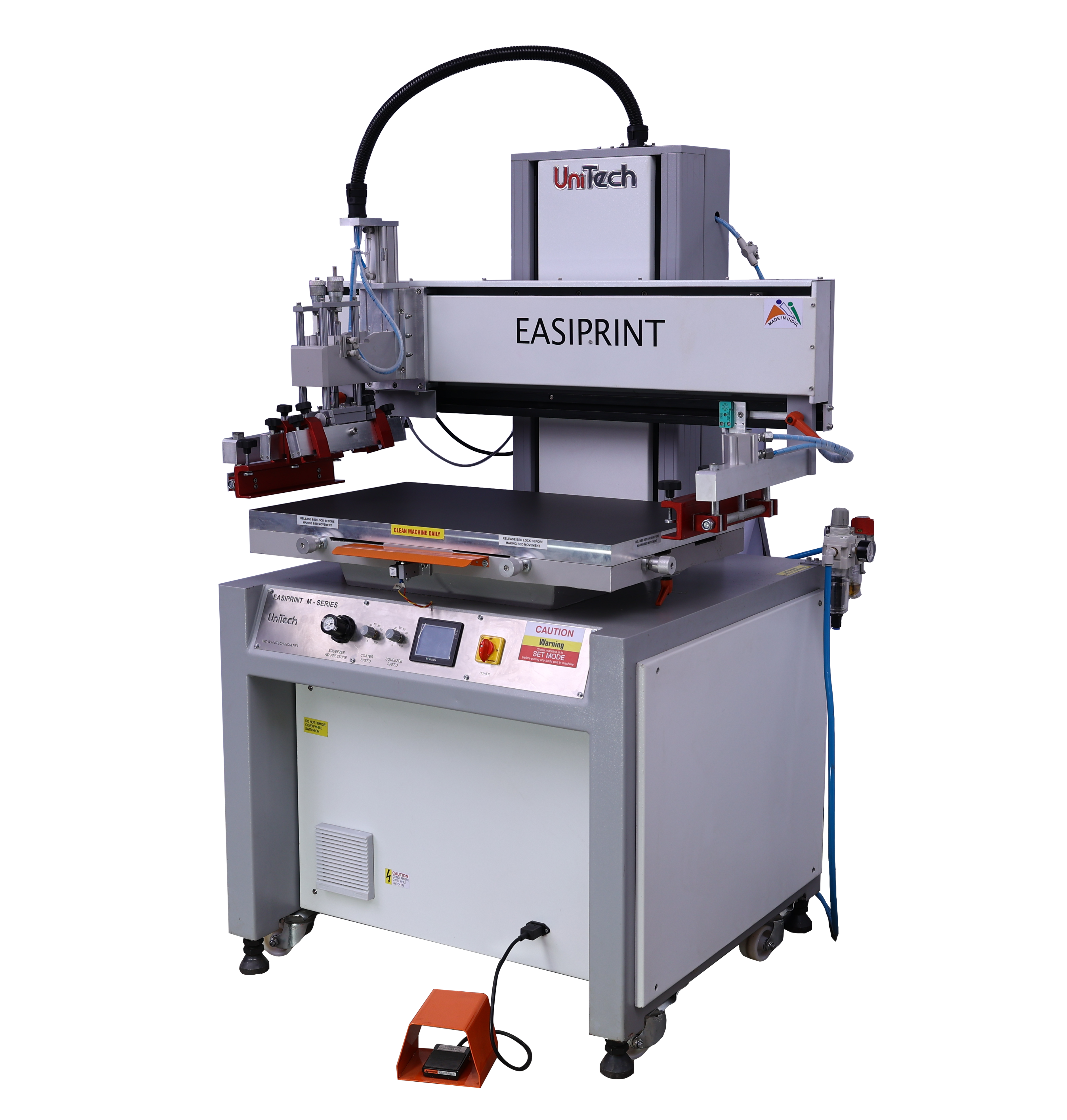 Delivering screen printing machines to achieve high quality prints in ...